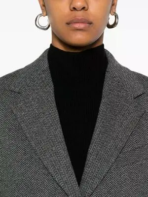 Max Mara Notched Button-fastening Jacket