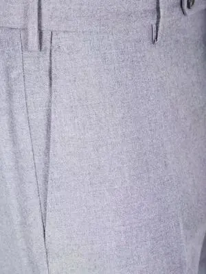 Incotex Flat-front Cotton Trousers