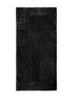 Zadig&Voltaire Star-print Wool Scarf - Black