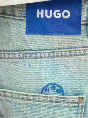 Hugo Logo-embroidered Jeans