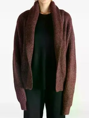 Frenckenberger Shawl-collar Knitted Cardigan
