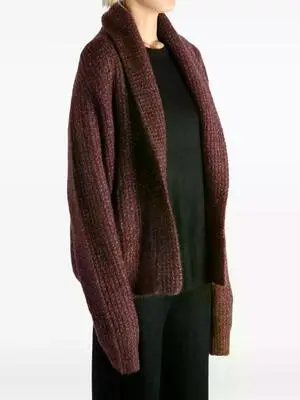 Frenckenberger Shawl-collar Knitted Cardigan