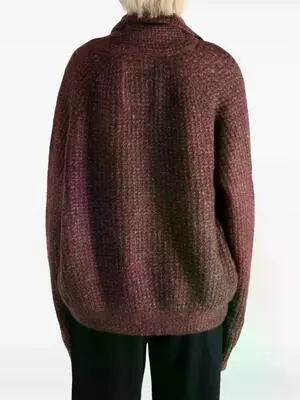 Frenckenberger Shawl-collar Knitted Cardigan