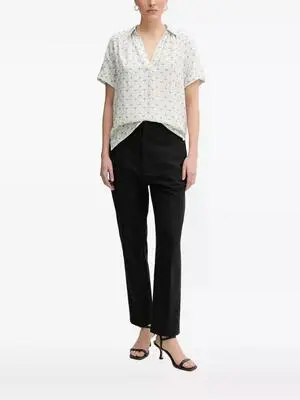 JOOP! Floral-print Short-sleeve Blouse