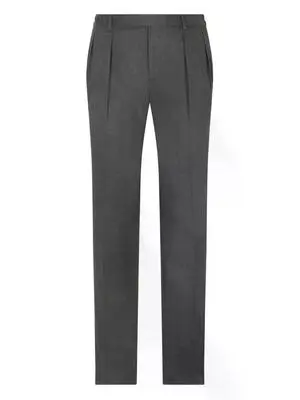 Boglioli Pleated Wool Trousers