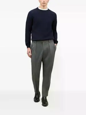 Boglioli Pleated Wool Trousers