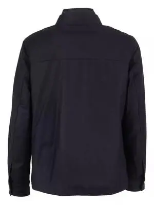MOORER Duino Button-fastening Shirt Jacket - Blue