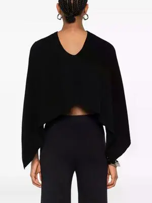 Eric Bompard Cashmere Poncho - Black