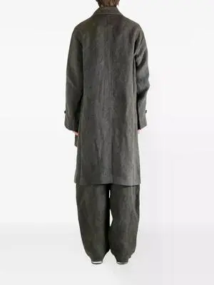 UMA WANG Patch-pocket Linen Coat