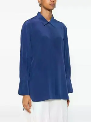 JOSEPH Button-down Silk Shirt