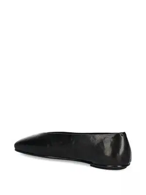 Jeffrey Campbell Square-toe Leather Flats
