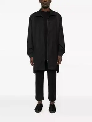 Y3 Zip-front Long Jacket