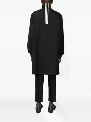 Y3 Zip-front Long Jacket