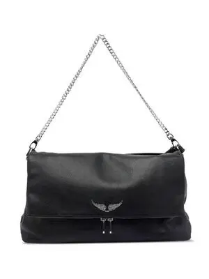 Zadig&Voltaire Chain-strap Leather Shoulder Bag