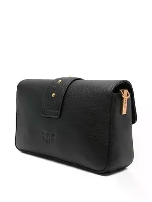 Pinko Mini Love Flap Bag - Black