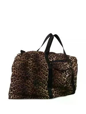 P.a.r.o.s.h Leopard-print Duffle - Brown