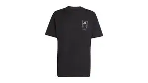 Adidas Stadium Crowd Loose Graphic Tee Shirt - Black