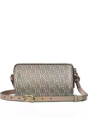 Gucci Gg Supreme Canvas Cylindrical Shoulder Bag