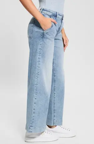 Guess Zoya Crop Wide-leg Jeans