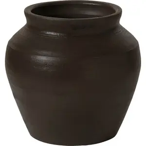 RENWIL Decorative Clay Vase - Brown