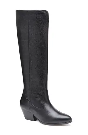 Johnston & Murphy Stacked Heel Boots For Women