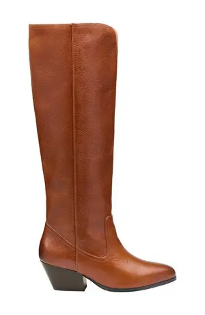 Johnston & Murphy Knee High Boot - Cognac Full Grain