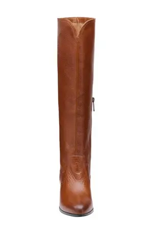 Johnston & Murphy Knee High Boot - Cognac Full Grain