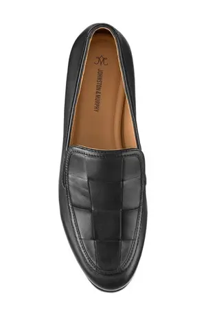 Johnston & Murphy Woven Leather Loafer