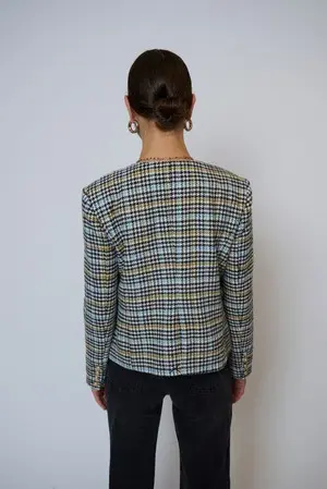 Central Park West Herringbone Jacket