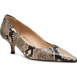 Stuart Weitzman Embossed Pumps