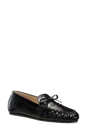 Stuart Weitzman Croc Effect Flats For Women