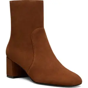 Stuart Weitzman Zip Up Booties