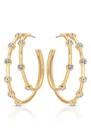 Ettika Double Hoop Earrings
