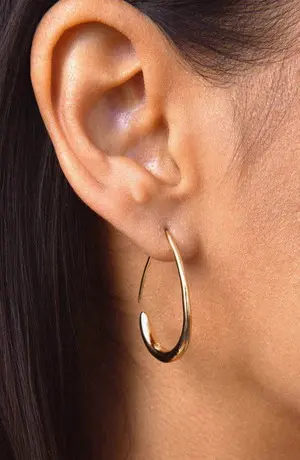 Ettika Threader Hoop Earrings