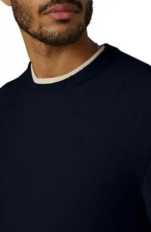 Joe's Jeans Classic Wool Crewneck Sweater - Baritone Blue