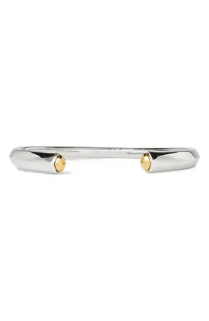 Kate Spade New York Two Tone Cuff Bracelet Silver/gold