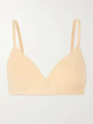 SKIMS Fits Everybody Crossover Bralette Beige