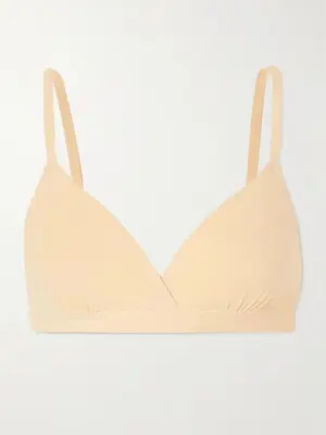 SKIMS Fits Everybody Crossover Bralette - Neutrals