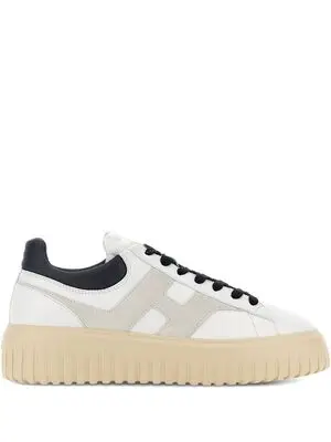 Hogan Low-Top Nappa Leather Sneakers - White