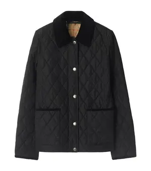 Burberry Quilted Field Jacket - Black