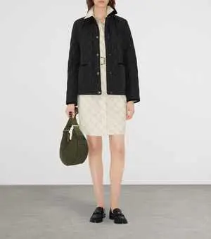 Burberry Quilted Field Jacket - Black