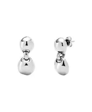 UNODE50 Mini Ball Stud Earrings - Silver