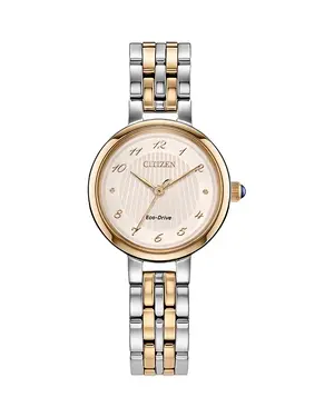 Citizen Eco-drive Classic L Watch, 28mm - White/two Tone