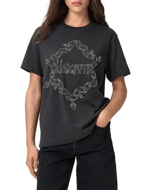 Allsaints Embellished T-shirts For Women