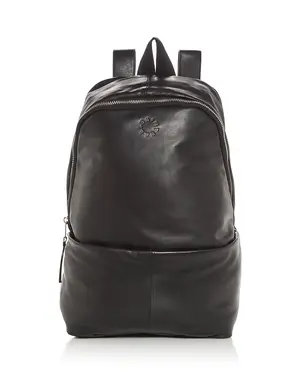 ALLSAINTS Finn Leather Backpack - Black