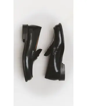 VAGABOND SHOEMAKERS Linn Loafer Flats - Black