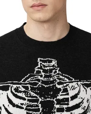 ALLSAINTS Skelli Crew Sweater