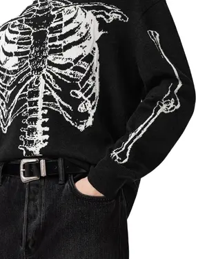 ALLSAINTS Skelli Crew Sweater