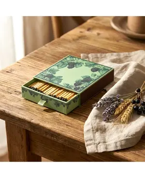 SKEEM Verdant Mint Matchbox, 120 Matches
