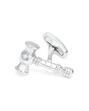 LINK UP Gavel Cufflinks